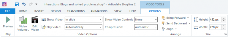Tips for Working with Video in Articulate Storyline