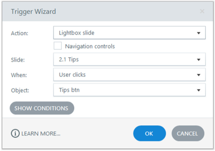 Creating Lightbox Slides in Articulate Storyline