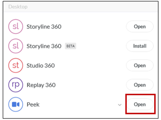 Articulate Peek vs Replay 360